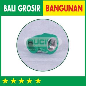 Jual 20 Mm X 1/2" Elbow Female Thread 90 Keni Drat Dalam Ppr Rucika Green - Kota Denpasar ...