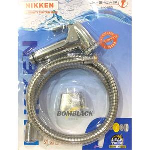 Jual Semprotan Toilet Besi Jet Shower Cebok Selang Flexible Nikken ...