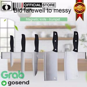 Jual Magnetic Knife Holder 3M Sticker Pemegang Pisau Magnet Tempel TF ...