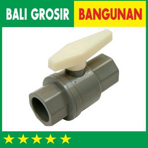 Jual 2 1/2" Ball Valve Stop Kran Handle Pvc Plastik Kdj Fitting Pipa ...