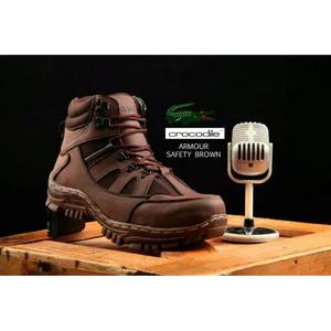 Jual Populer Sepatu Boots Sepatu Safety Pria Proyek Lapangan Crocodile ...