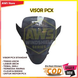 Jual Visor Windshield Honda PCX / Visor pcx - Smoke - Kota Bekasi - AWS ...