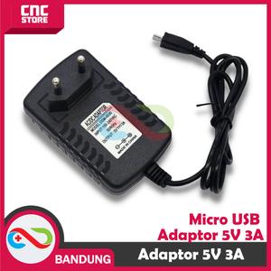 Jual ADAPTOR 5V 3A MICRO USB 5V3A FOR RASPBERRY ESP8266 ESP32 - Kota ...