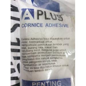 Jual New Cornice Aplus 1 Kg Kemasan Plastik. Compound. Dempul Papan ...