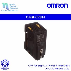 Jual Omron PLC CJ2M-CPU14 CJ2 Series CJ2MCPU14 Unit Pulse I/O Original ...