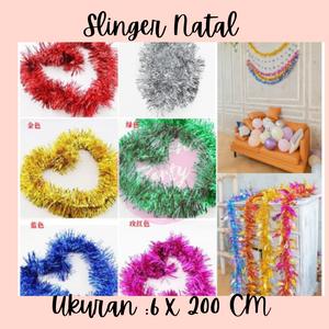 Jual SLINGER NATAL HIASAN POHON NATAL SLINGER POHON NATAL MURAH ...