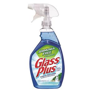 Jual Glass Plus Glass Cleaner, 32 fl oz Bottle, Multi-Surface Glass ...