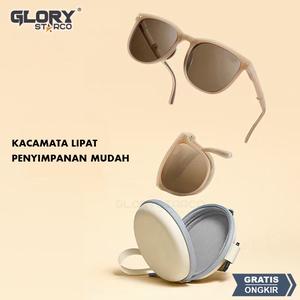 Jual Kacamata Hitam Lipat Anti UV Modern Trendy TR-90 Pria Wanita - Hitam - Kota Surabaya ...