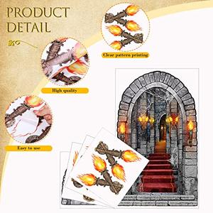 Promo 13 Pieces Medieval Party Decorations Medieval Scene Setter Set ...