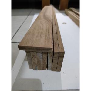 Jual Hot Papan Kayu Jati Tebal 1Cm X 5Cm X 50Cm Halus Tebok Sangkar ...