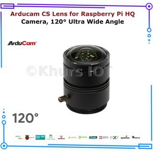 Jual Arducam CS Lens for Raspberry Pi HQ Camera 120 ° Ultra Wide Angle ...