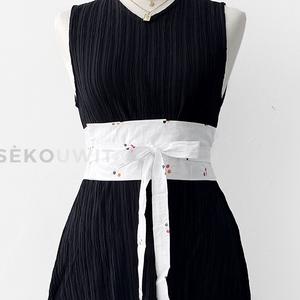 Jual IVY Obi (Belt/Sabuk) Batik Jumputan White Sèkouwit - Kab. Bogor ...