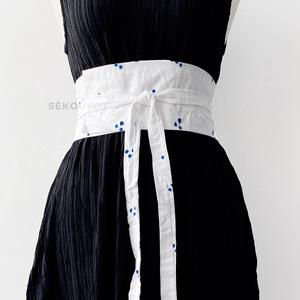 Jual IVY Obi (Belt/Sabuk) Batik Jumputan White Roigii Sèkouwit - Kab ...