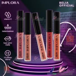 Jual [ORIGINAL] IMPLORA URBAN LIP CREAM MATTE VELVET LIPCREAM LIPSTICK ...