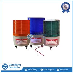 Jual Lampu Darurat LED 4 " Rotary Warning Light + Buzzer 220V AC ...