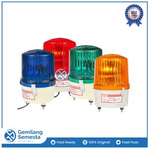 Jual Lampu Darurat Bohlam 5 " Rotary Warning Light 220V AC - Merah ...