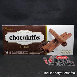Jual GARUDA FOOD CHOCOLATOS DELIGHT WAFER ROLL RASA COKELAT 90GR - Kota ...