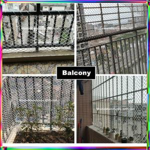 Jual Jaring Pengaman Safety Net Nilon 8mm Balkon Tangga Gedung Mall ...