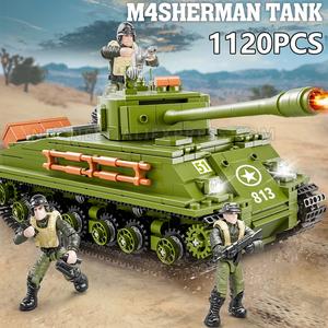 Jual Moc Ww2 Military Stryker Vehic M26 M4 Sherman Tank - Kota Depok ...