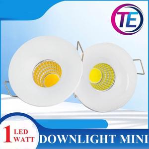Jual Lampu downlight mini led 1w / downlight led 1watt mini 220v ...