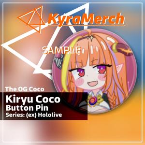 Jual Button Pin Hololive Japan Kiryu Coco - Kab. Sleman - KyraMerch ...