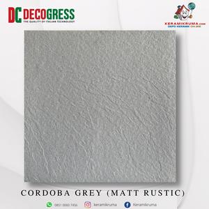Jual Granit Lantai Decogress 60x60 Cordoba Grey Matt Rustic Kasar ...