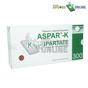 Jual ASPAR-K 300MG 1 STRIP ISI 10 TABLET - Kota Bekasi - Apotek SM ...
