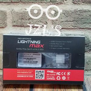 Jual SSD NVME M.2 PCIE MIDASFORCE 256GB NVME M2 PCIE LIGHTNING MAX GEN3 ...