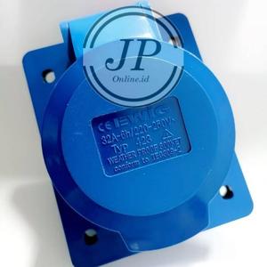 Jual Panel Mounting 32A 3P 3P E23 EWIG Plug Female Stecker Stop Kontak - Kab. Sidoarjo ...