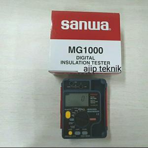 Jual Sanwa Mg1000 Digital Insulation Tester Megger 1kv Mg-1000 Asli ...