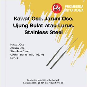 Jual Kawat Ose. Jarum Ose. Ujung Bulat Atau Lurus. Stainless Steel ...