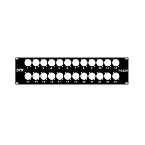 Jual Terminal Panel Speakon Panel Canon xlr 2U/24 Lubang - Kab ...