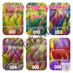 Jual Benang Packan / Benang Nilon Gradasi 3 Warna D30 / 1kg 20 ikat ...