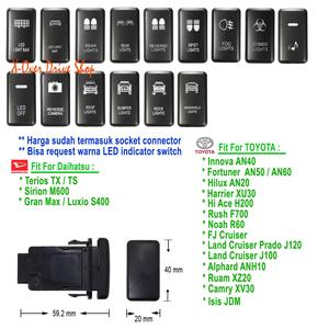 Jual SAKLAR ROCKER SWITCH TOYOTA AVANZA VVTI INNOVA FORTUNER HILUX ALL ...