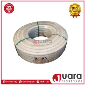 Jual Selang/Pipa Flexible Conduit Kabel - BOSS - Putih - Jakarta Pusat ...