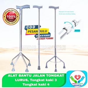 Jual TONGKAT ALAT BANTU JALAN/ TONGKAT KAKI 3 KAKI 4/ TONGKAT LURUS ...