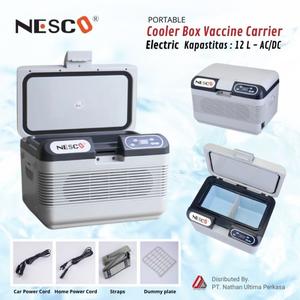 Jual Cooler box Cool Box Vaksin NESCO Cool Vaccine Carrier 12 Liter ...