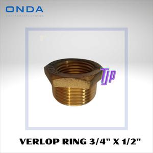 Jual VERLOP RING BRASS ONDA 3/4 X 1/2" - Kab. Bekasi - TOPJAYA POMPA ...