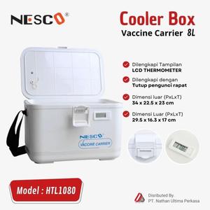 Jual Cooler box Cool Box Vaksin NESCO Cool Vaccine Carrier 8 Liter ...