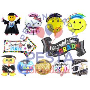 Jual New Balon Karakter Graduation Ori - Kota Surabaya - abigail shop 1 ...