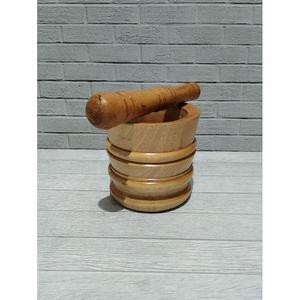 Jual Lumpang Kayu Alu Tradisonal Alat Tumbuk Alat Penumbuk [Populer ...