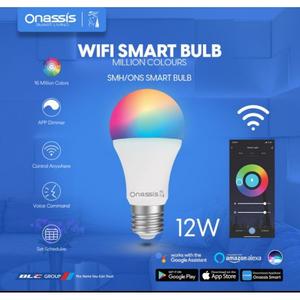 Jual OJ511 Onassis Smart Light Bulb 12 W Lampu Onassis Smart Home Lampu ...