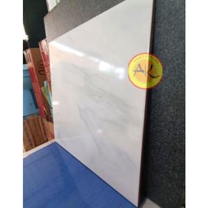 Jual Keramik Lantai 40x40 Putih Motif Carara Glossy Avon Grey - Kota ...