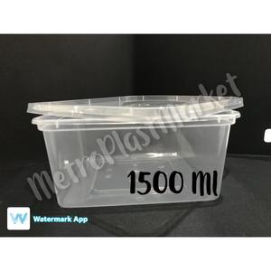 Jual Thinwall Kotak 650Ml 750Ml 1000Ml 1500 Ml Food Grade Kotak ...