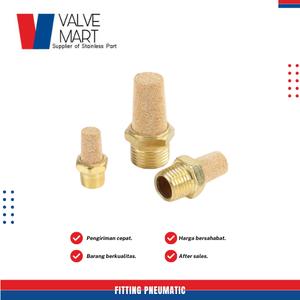 Jual bsl 04 silencer kuningan kerucut pneumatic 1/2" bsl 04 - Jakarta ...