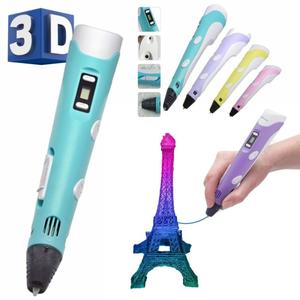 Jual TMG 3D PEN PENA 3 DIMENSI MAINAN MENGGAMBAR DIY DRAWING PULPEN 3D ...