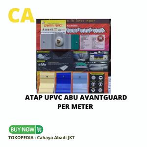 Jual ATAP RUMAH / GENTENG UPVC ABU AVANTGUARD PER METER - Jakarta Utara ...