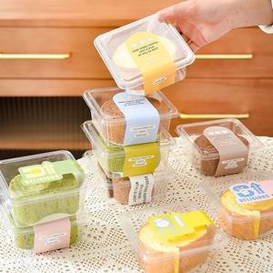 Jual Korean Dessert Cup Persegi isi 10pcs Cup Box Kue Dessert Lucu ...