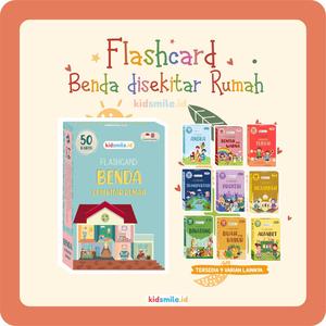 Jual Ainan Edukasi Anak Flash Card Kidsile Benda Di Sekitar Ruah ...