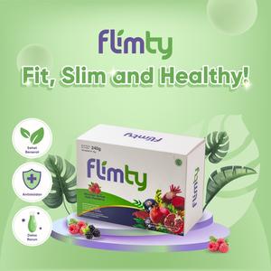 Jual Flimty Fiber 1 Box 16 Sachet Obat Pelangsing Original Diet Detox ...